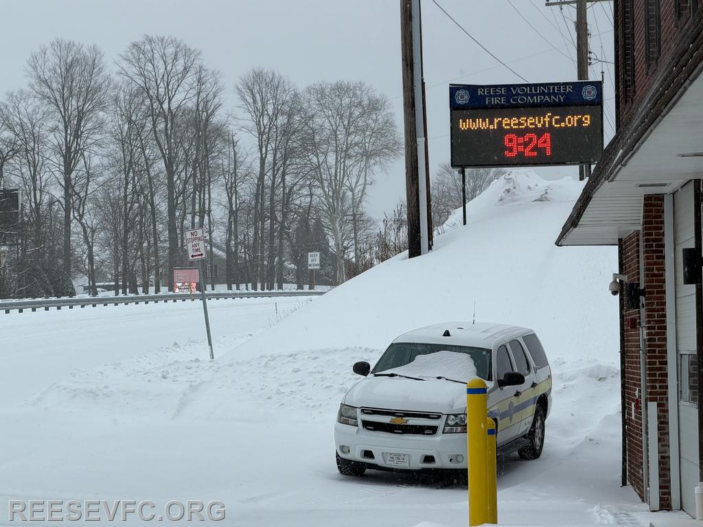 Winter Storm Weekend at Reese VFC: Serving Our Community Through the ...
